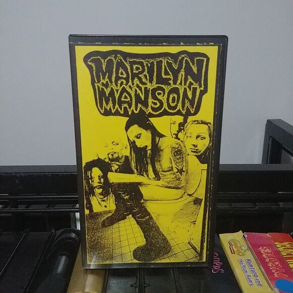 Media | Marilyn Manson Vhs Live 1995 Austin Tx Heavy Metal Rock Goth ...